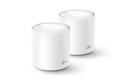 TP-LINK Deco X60(2-pack) AX5400 egész otthont lefedő Mesh Wi-Fi 6 rendszer